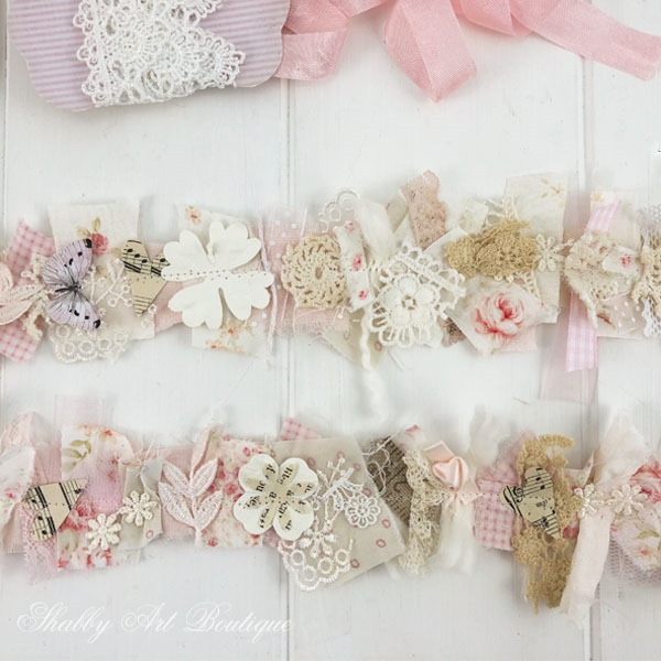 How to Make My Beautiful & Shabby Snippet Rolls - Shabby Art Boutique How to Make My Beautiful & Shabby Snippet Rolls - Shabby Art Boutique