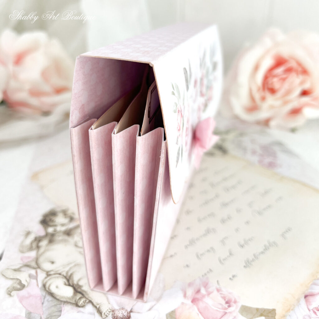 Victorian Romance Accordion Storage File - Shabby Art Boutique