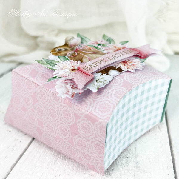Beautiful Easter Egg Box - Shabby Art Boutique