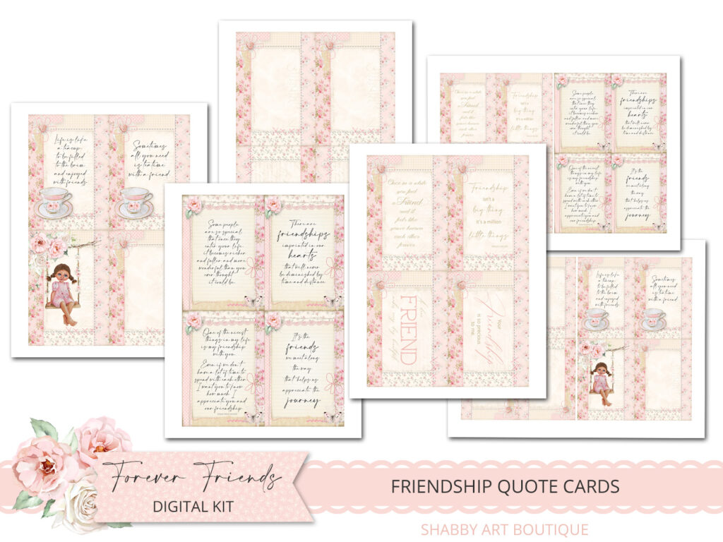 Forever Friends Digital Collection - Shabby Art Boutique