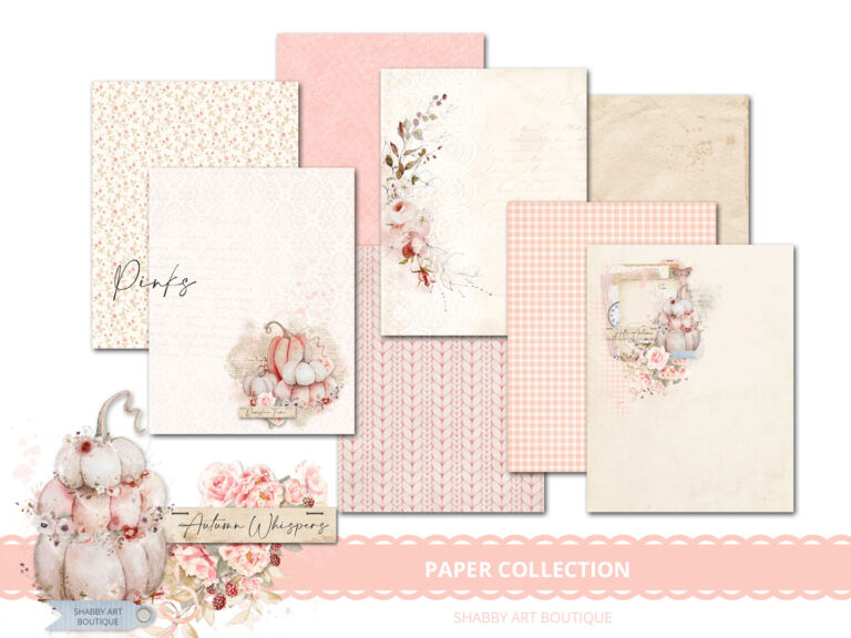 New - Autumn Whispers Digital Collection - Shabby Art Boutique