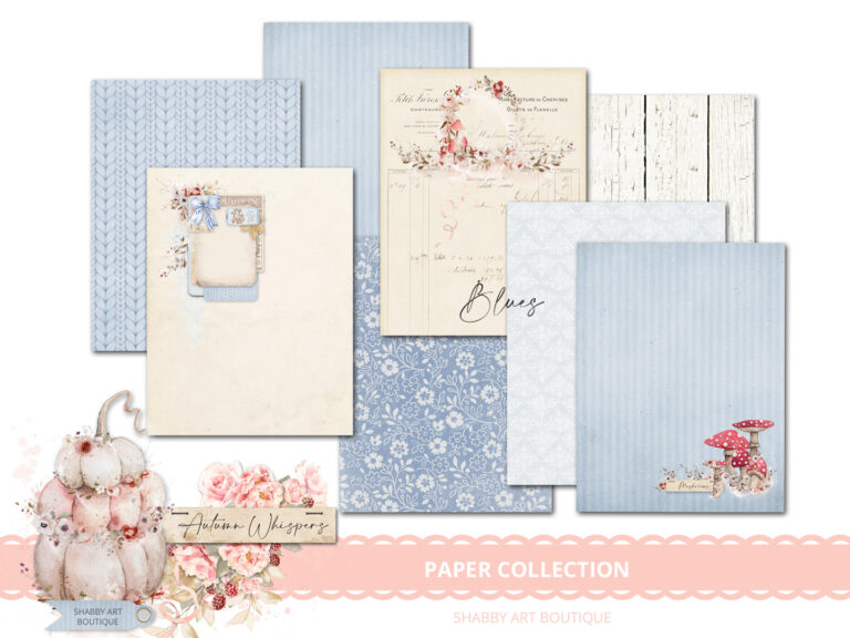 New - Autumn Whispers Digital Collection - Shabby Art Boutique