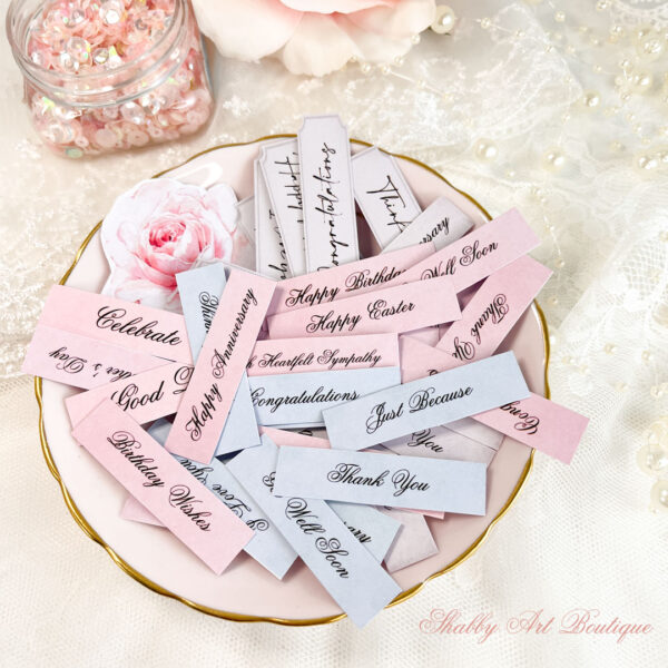 Free Printable Sentiments for Card Making - Shabby Art Boutique