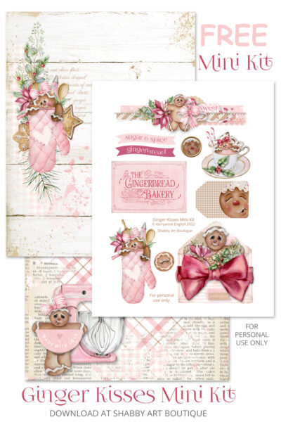 Ginger Kisses Design Team Projects - Shabby Art Boutique