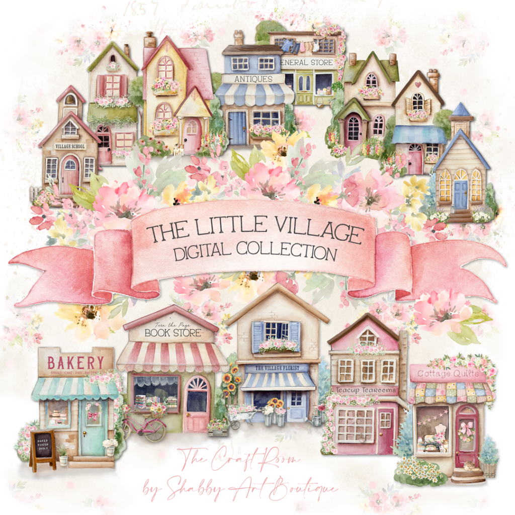 The Little Village ~ The Craft Room - Shabby Art Boutique