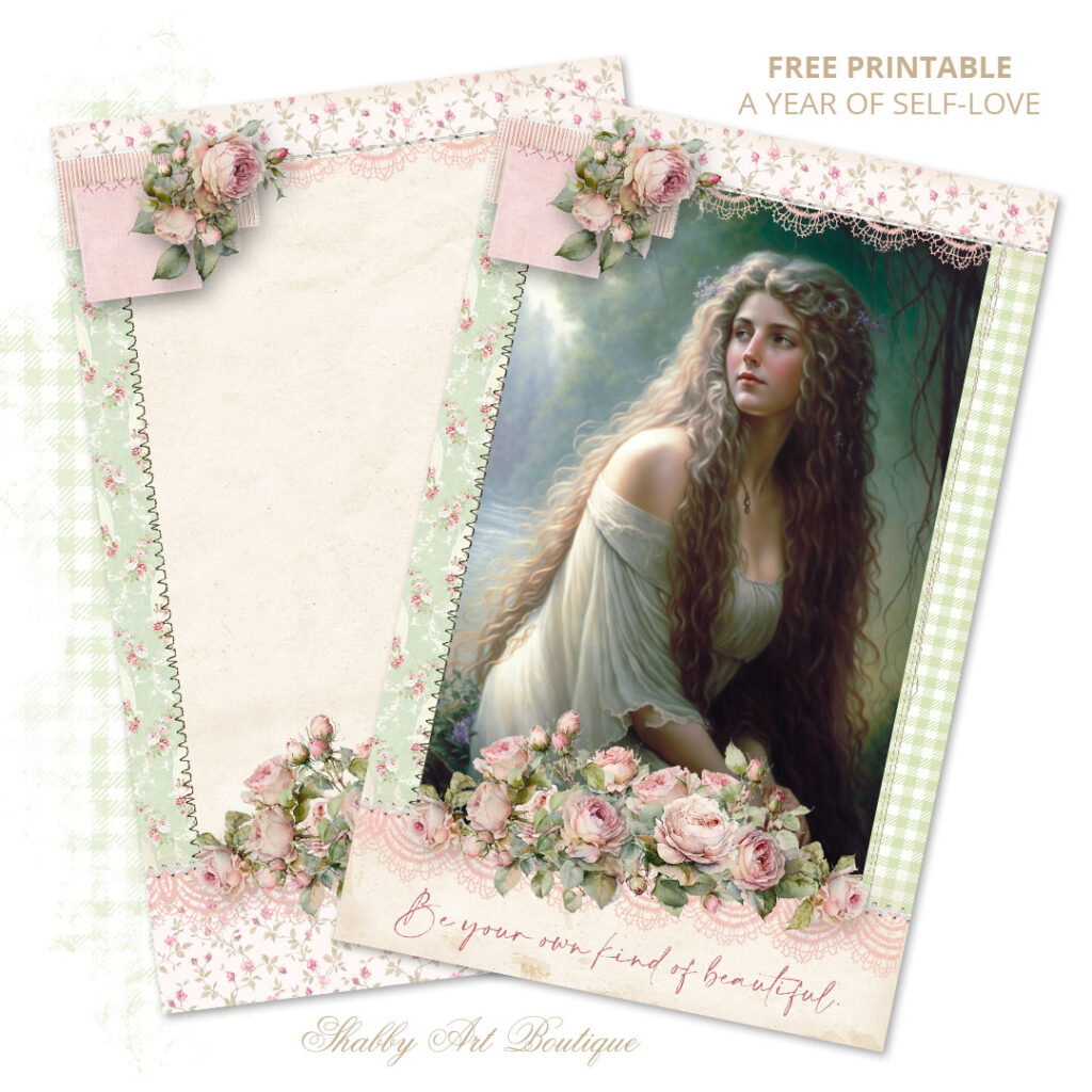 A Year of Self Love ~ May Printable - Shabby Art Boutique