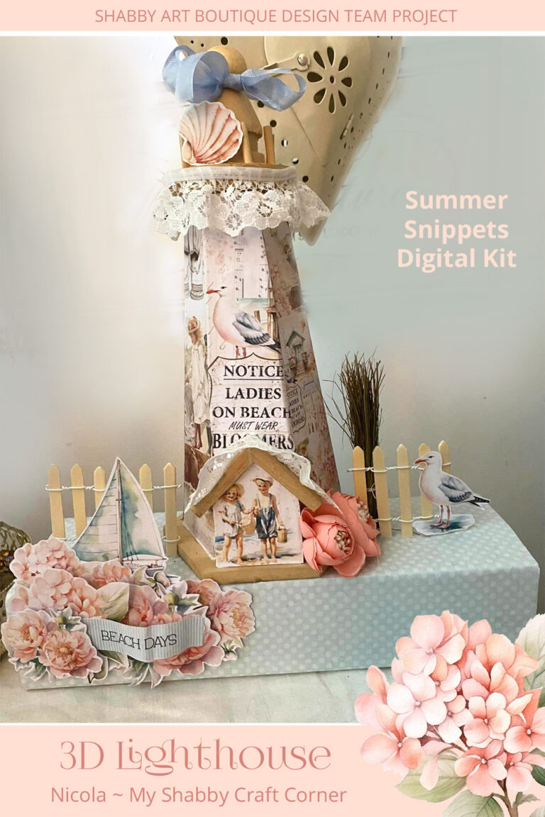 Summer Snippets ~ Design Team Projects - Shabby Art Boutique