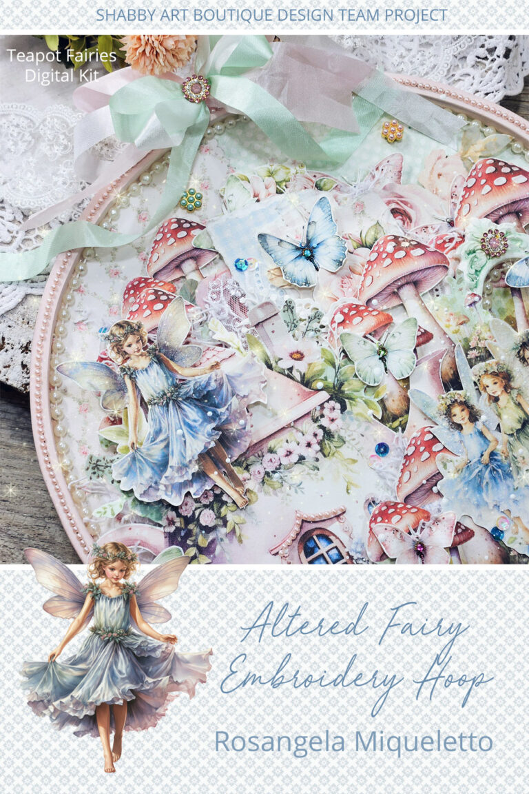 Crafting Whimsy with the New Teapot Fairies Kit - Shabby Art Boutique