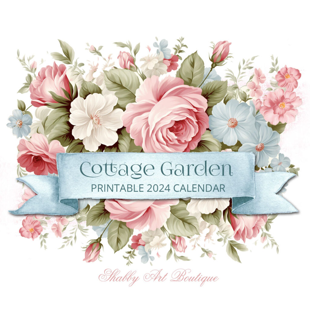 Unveiling my NEW 2024 Printable Calendars Collection - Shabby Art Boutique