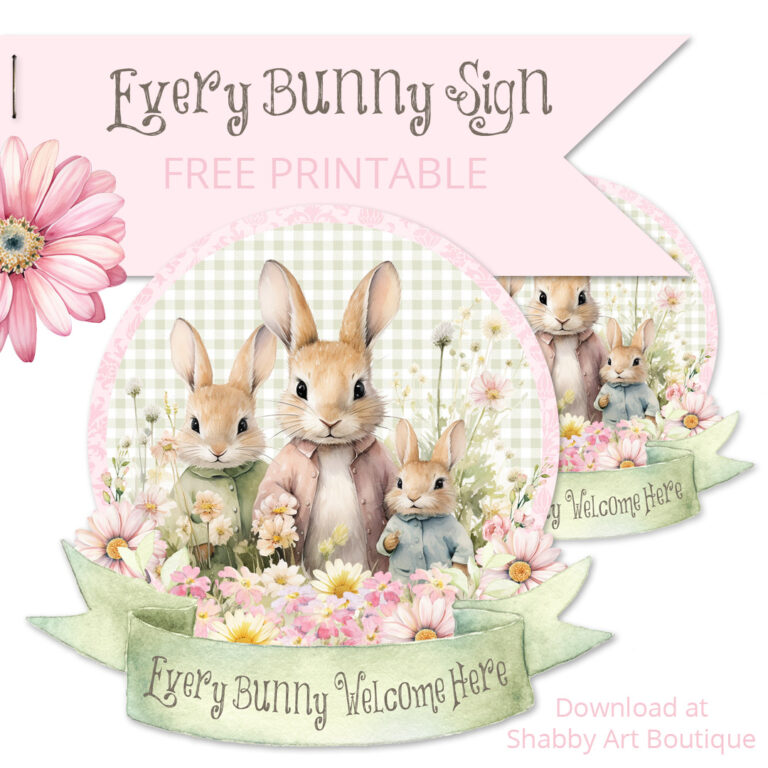 Embracing Easter in my Craft Room - Shabby Art Boutique