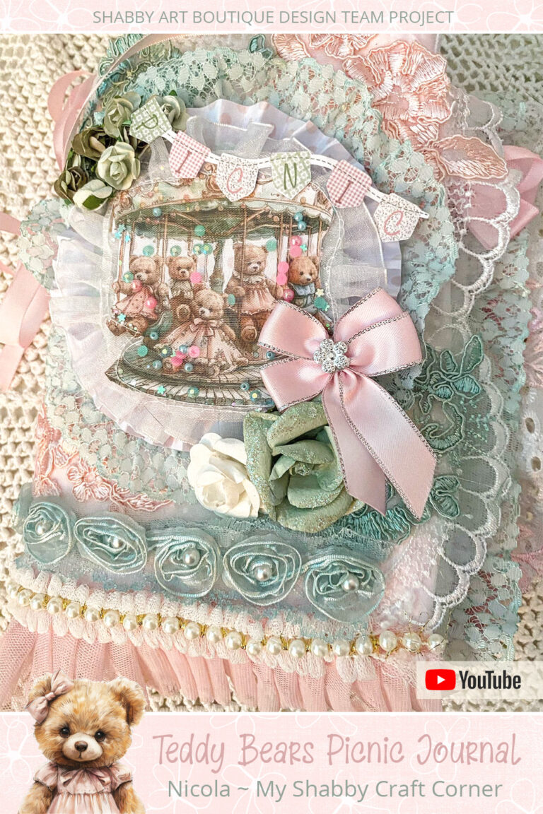 Whimsical Teddy Bear Projects from the Design Team - Shabby Art Boutique