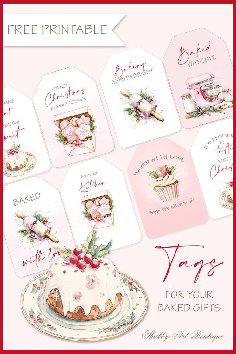 Simply Christmas: Free Printable Tags for Your Home-Baked Gifts ...