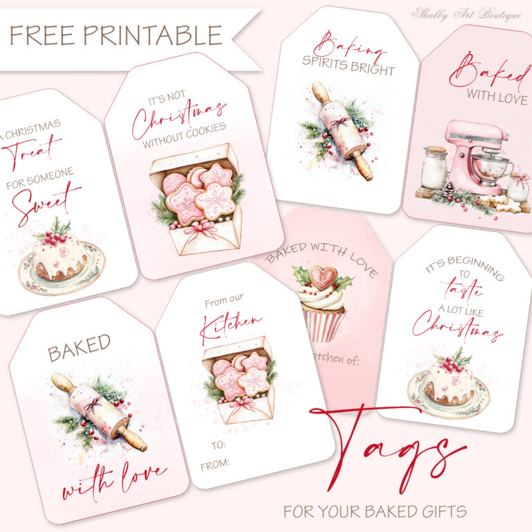 Simply Christmas: Free Printable Tags for Your Home-Baked Gifts ...