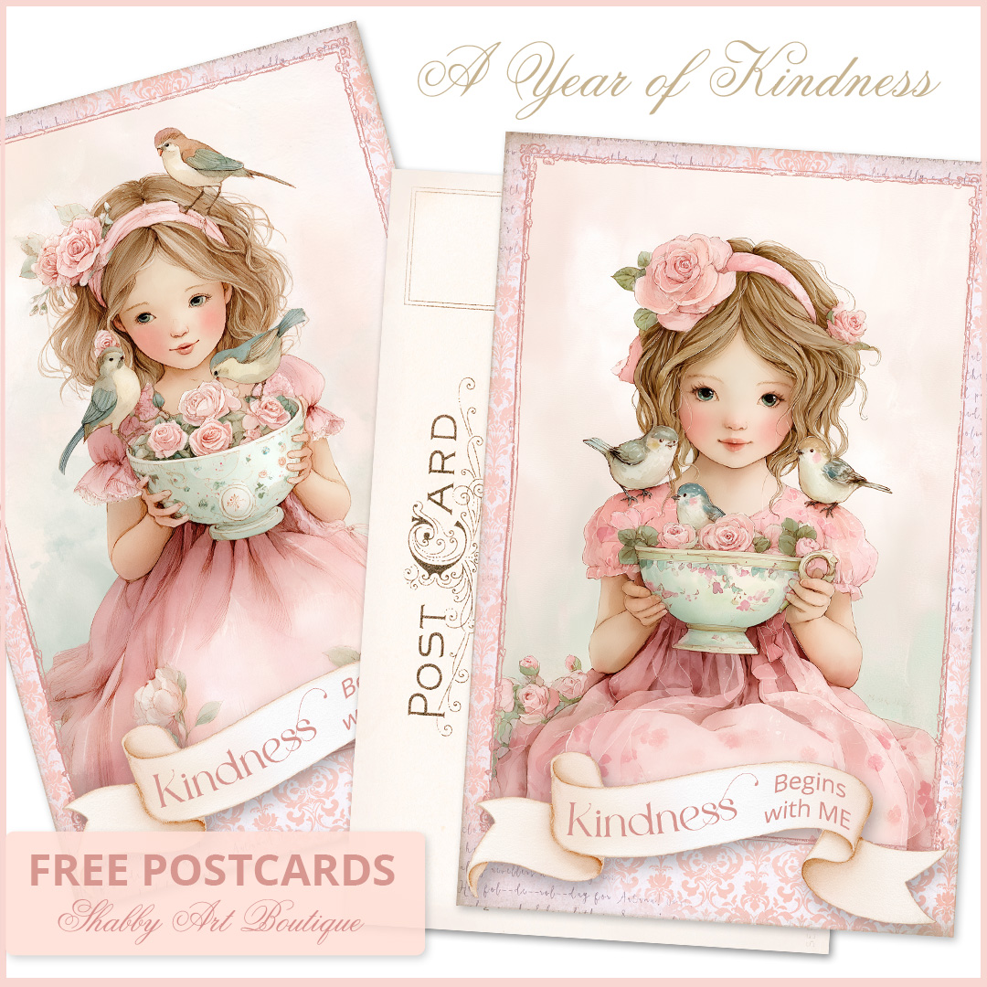 A Year of Kindness – August Free Printable - Shabby Art Boutique