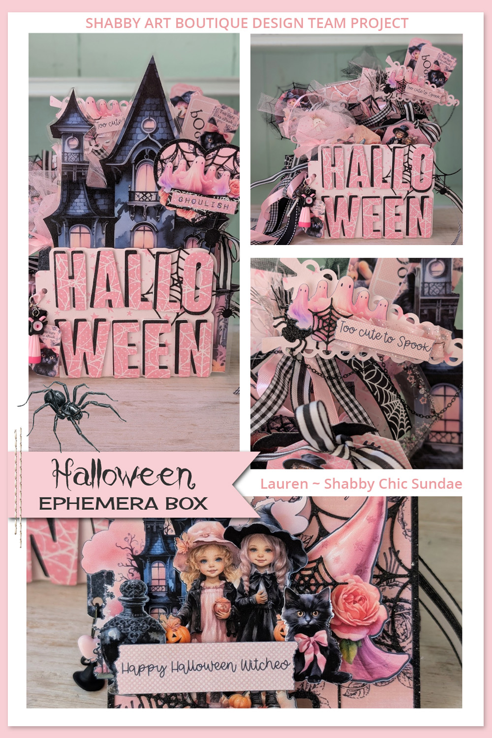 Spooktacular Design Team Projects - Shabby Art Boutique