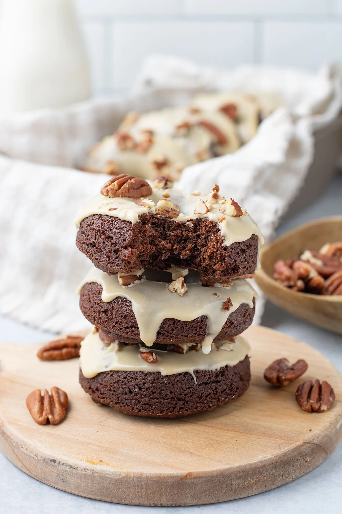 Caramel-Pecan-Brownie-Donuts-Recipe - Shabby Art Boutique