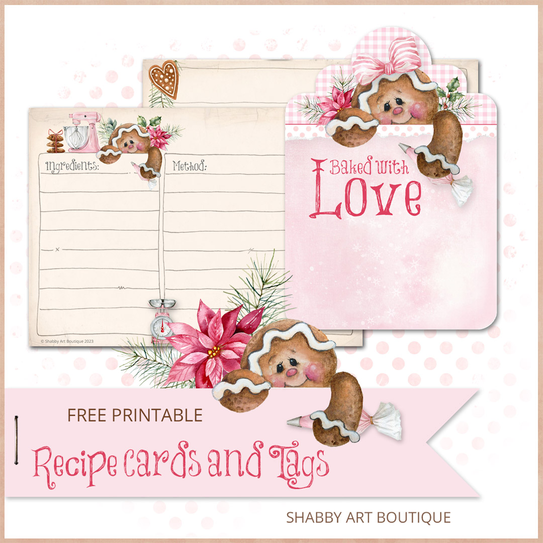 Simply Christmas at Shabby Art Boutique - free printable Christmas ...
