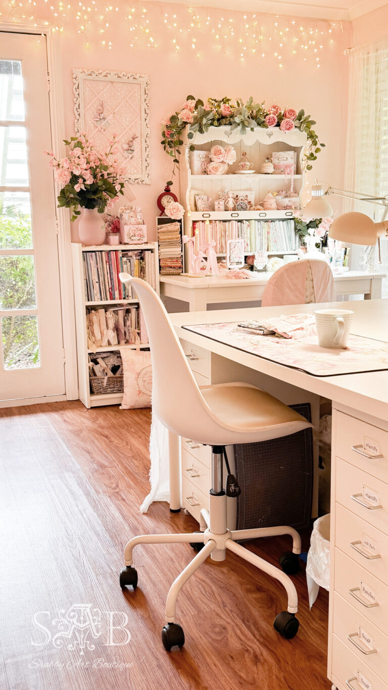 Creating Calm: A New Chapter for My Craft Room - Shabby Art Boutique